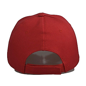 Bestmaple Camouflage Make America Great Again Embroidered Hat MAGA USA Baseball Cap (Make Red)