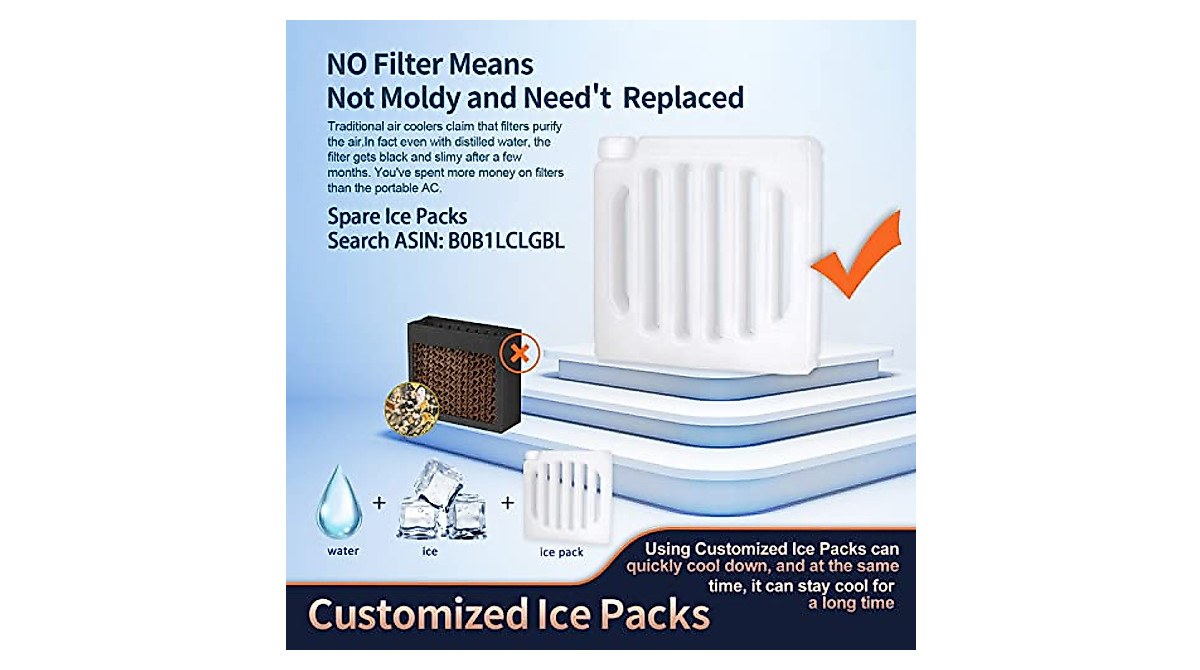 Portable Personal Air Conditioner - Cool Anywhere!