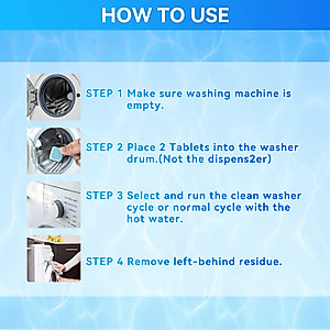 Galitoon washing machine cleaner