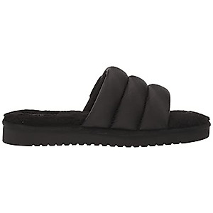 Koolaburra by UGG Men's Rommie Nylon Slipper, Black, 9