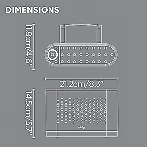 Minky Homecare Sink Organizer, White