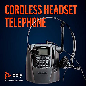 Plantronics - Cordless DECT Headset Telephone CT14 (Poly)