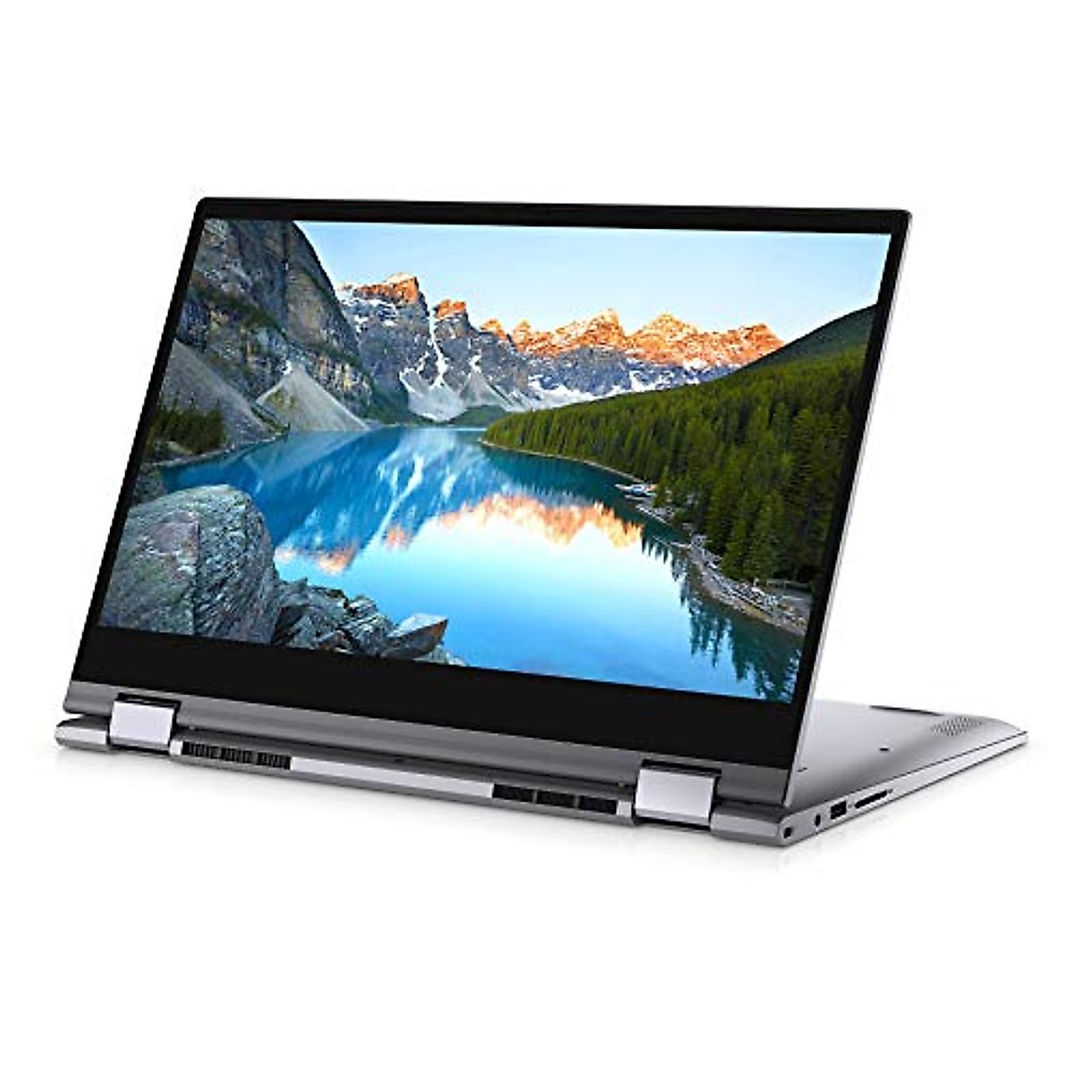Dell Inspiron 5000 2-in-1 14" HD Laptop, LED-Backlit Touch, Intel i3-1115G4 Processor, 4GB DDR4 3200MHz, 128GB SSD, 802.11 ac, Bluetooth , HDMI, USB 3.1, Windows 10, Gray W/ Silmarils Accessories