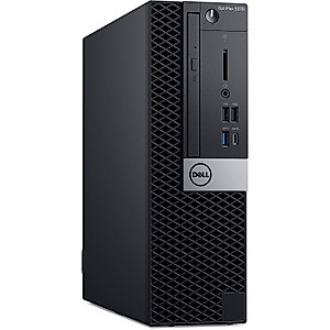 Dell OptiPlex 5070 SFF Business Desktop Computer_ Intel Octa-Core i7 9700 Up to 4.7GHz_ 16GB DDR4 RAM, 512GB PCIe SSD_ DVDRW_ USB WiFi Adapter_ Displayport_ Type-C_ Keyboard & Mouse_ Windows 10 Pro