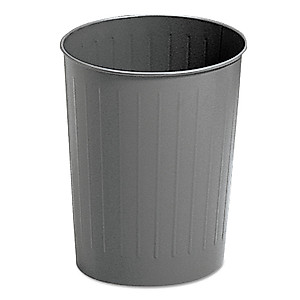 Safco Fire-Safe Steel Round Wastebasket