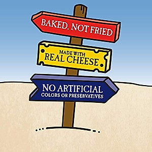 Pirate's Booty Aged White Cheddar Cheese Puffs, Gluten Free, Healthy Kids Snacks, 0.5 Ounce (Pack of 24)