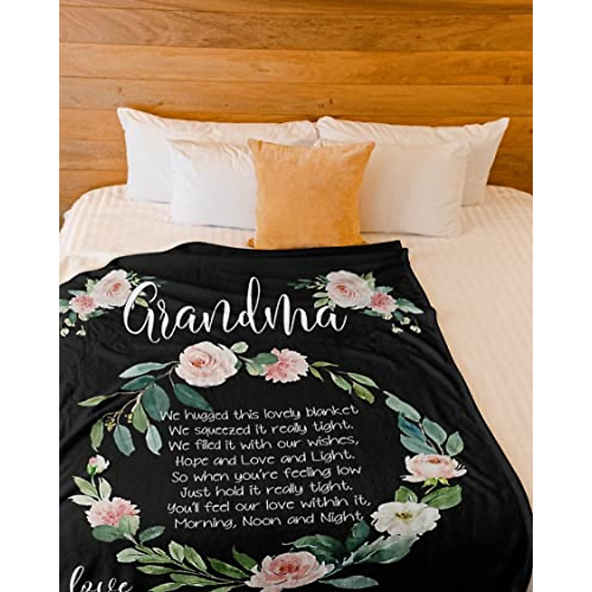 Grandma Blanket from Grandkids, Gifts for Grandma from Grandkids, Throw Blanket Grandma Birthday Gifts, Grandma Blanket Throw, Grandma Gifts from Grandkids, Christmas Grandma Gifts.
