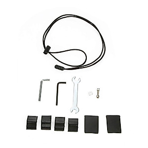 Bike Rear Rack, Aluminum Alloy Bike Rear Seat Luggage Shelf Rack Carrier Racks Quick Release Adjustable Cargo Carrier, 25kg Maximum Bearing