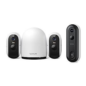 WUUK 2 Outdoor Camera Wireless and Doorbell Camera