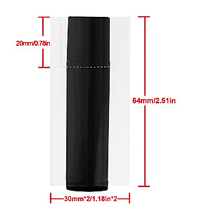 500Pcs Shrink Wrap for Lip Balm Tubes/lip gloss tubes, Easy to Use, Make Products More Professional