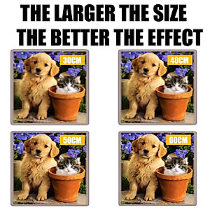 5D Custom Diamond Art Painting, DIY Personalized Diamond Art Photo Custom Your Own Picture, Painting by Diamond Pictures Kits, Paint by Numbers for Adults