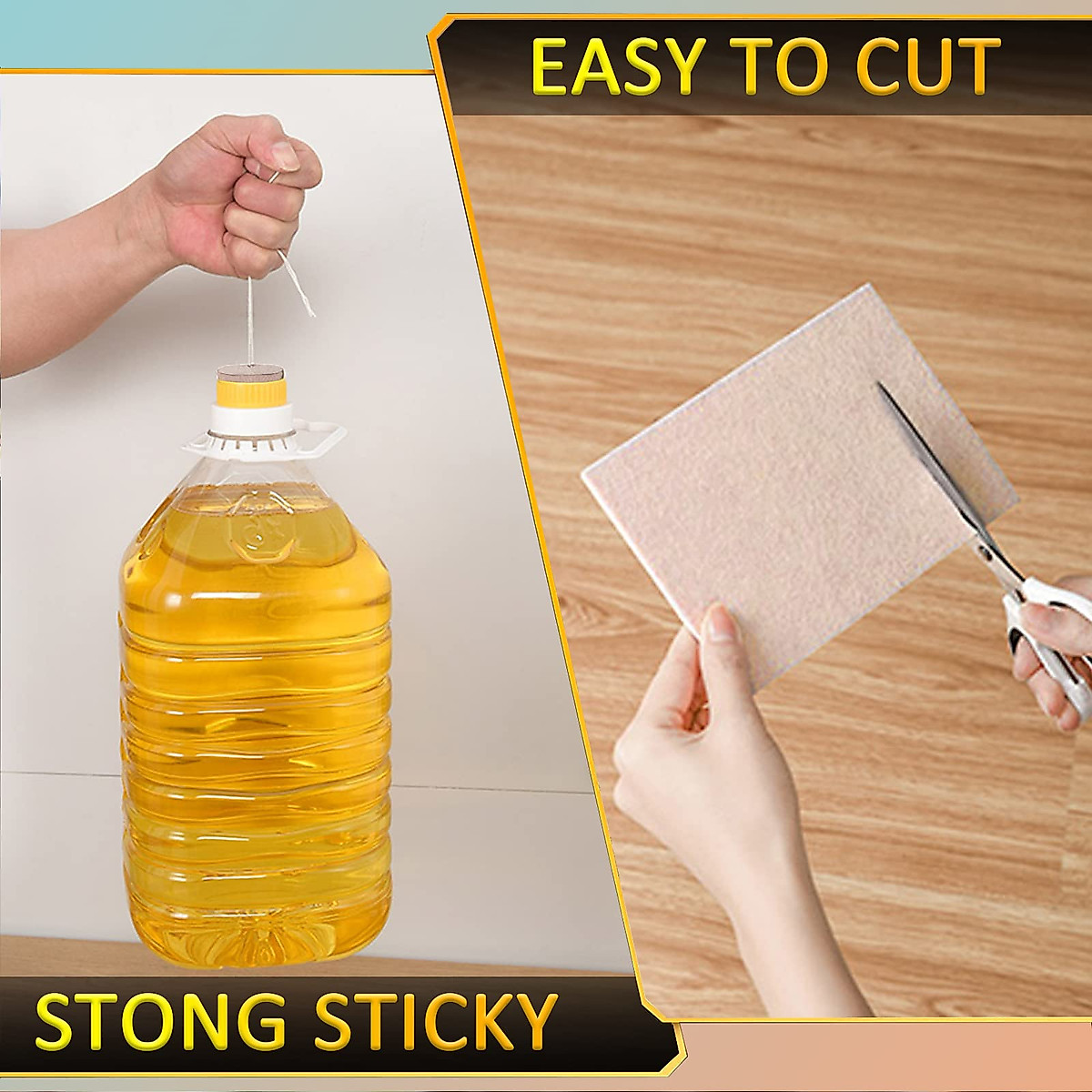 Felt Furniture Pads Floor Protectors - 131 Pcs Large Anti-scratch Noise Cancelling Felt Pads for Hardwood Tile Floors Chair Table Sofa Bed Legs Sliders Pads Birthday Gifts Christmas Stocking Stuffers