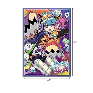 100ct Holographic Flashing Top Loading Trading Card Sleeves Deck Protector for YuGiOh/Japanese Sized Cards 63x90mm (A08)