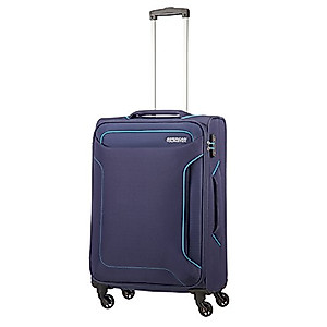 American Tourister Hand Luggage, Blue (Navy), Spinner M (67 cm-66 L)