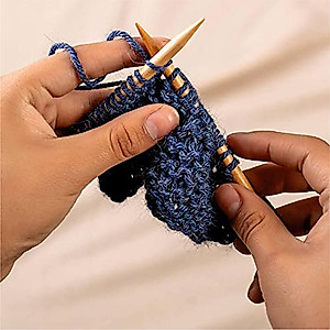 CAVAYOMA 100% Baby Alpaca Yarn Light Worsted in 35+ Colors (itch-free) #3 DK Weight Yarn for Knitting & Crocheting Set of 6 Skeins (300g, 10,5oz) Hand selected Quality from Peru - Ocean Blue (Melange)