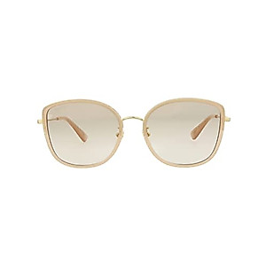 Gucci Square/Rectangle Sunglasses Nude Gold Pink Luxury Eyewear Made In Japan Metal Frame Designer Fashion for Everyday Luxury