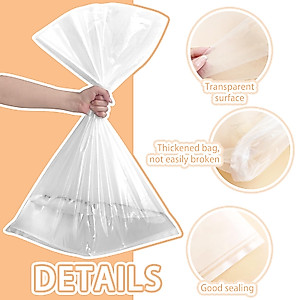 16Pcs Food Storage Bags,5 Gallon Bucket Liner Bags,Turkey Brining Bags,Food Grade Bucket,Plastic Storage Bags for Marinating and Brining,Meat,Thanksgiving,20 x 28 Inch,4Mil