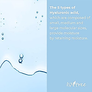 IsNtree Hyaluronic Acid Toner 200ml 6.76 fl.oz | Provides Moisture to Dry Skin | Refreshes & hydrates The Skin | Korean Skincare