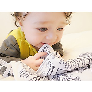 People Brain Builders: Baby Newspaper - Crinkly Baby Toy