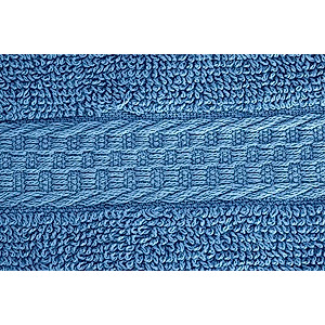 Utopia Towels [12 Pack Premium Wash Cloths Set Towel (12x12 Inches) 100% Cotton Ring Spun, Highly Absorbent and Soft Feel Essential Washcloths for Bathroom, Spa, Gym, and Face Towel (Electric Blue)