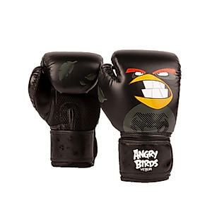 Venum Angry Birds Boxing Gloves - for Kids - Black, 8 oz