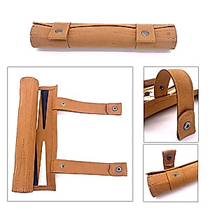 Leather Roll-Up Travel Backgammon Games, Foldable Board Games, Portable Lightweight Travel Backgammon Game Set