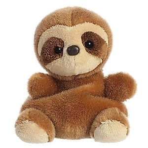 Aurora® Adorable Palm Pals™ Slomo Sloth™ Stuffed Animal - Pocket-Sized Play - Collectable Fun - Brown 5 Inches