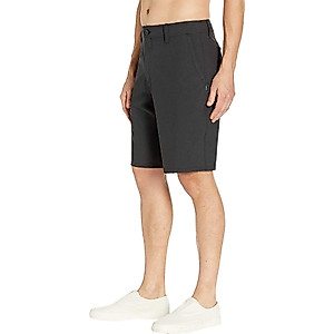 Mens Loaded 2.0 Hybrid Shorts, Heather Black, 32