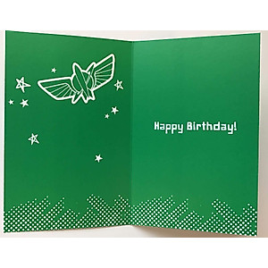 Disney toy story buzz lightyear for the birthday hero! birthday card