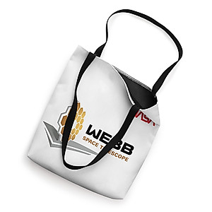 NASA James Webb Space Telescope JWST Worm ESA CSA Logo Tote Bag