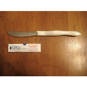 CUTCO Set of 4 Steak/Table Knives #1759 - Pearl White