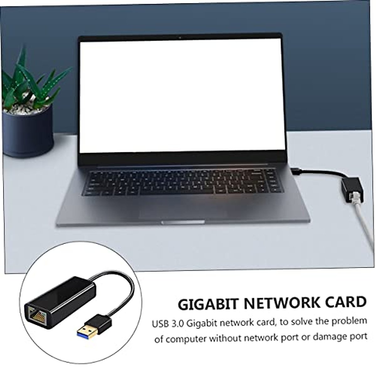 HONMEET Ethernet Adapter Gigabit LAN Network Adapter USB Ethernet Converter USB Adapters Type c to Ethernet LAN Internet Network Adapter USB Adaptor Network Card Wired Abs