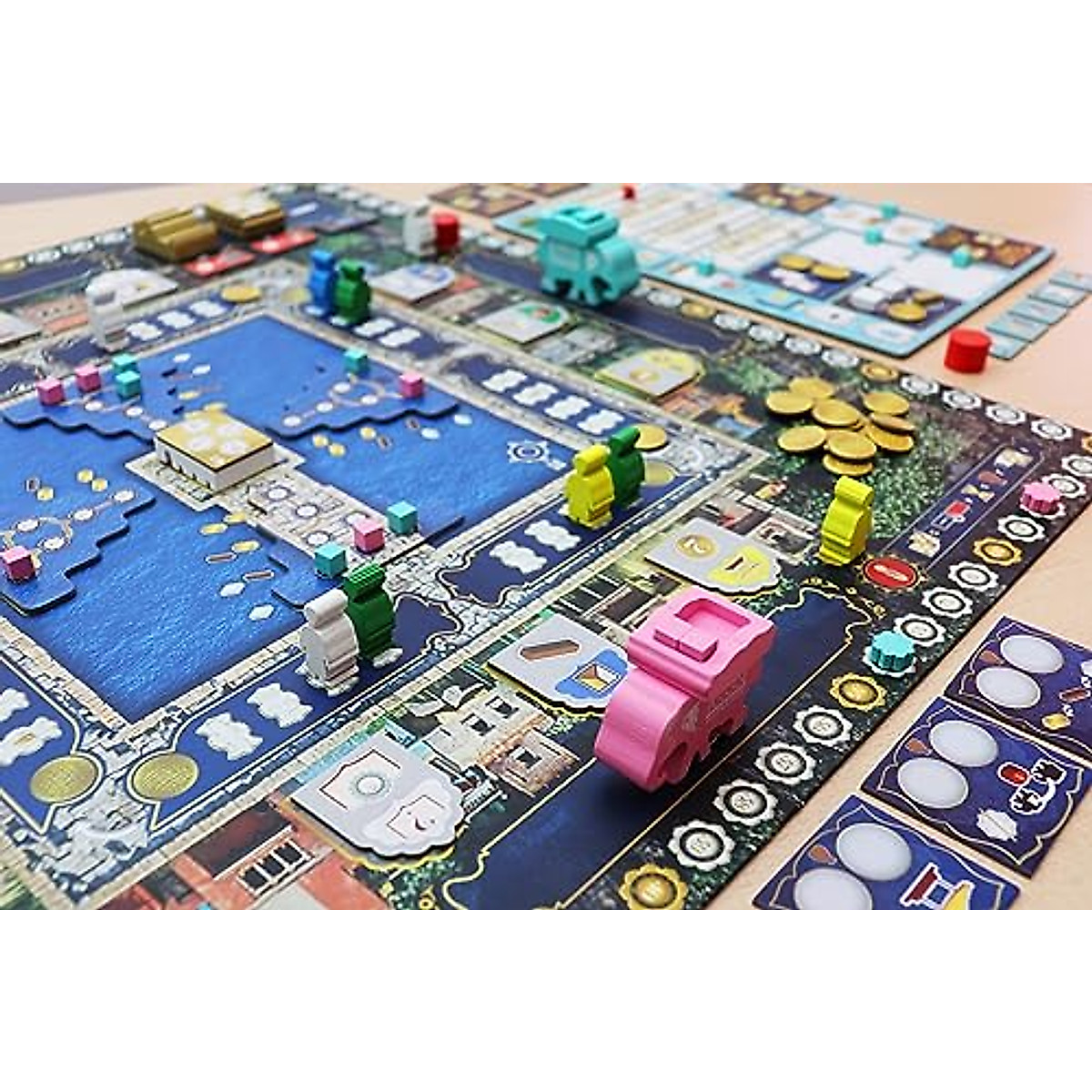 Amritsar:The Golden Temple Board Game - Reconstruct The Sacred Marvel of India! Strategy Game for Kids and Adults, Ages 14+, 1-4 Players, 60-120 Min Playtime, Made by Ludonova