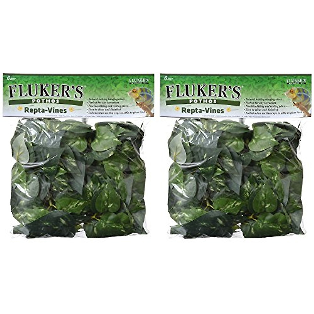 Fluker's Repta Vines-Pothos for Reptiles and Amphibians (2 Pack)