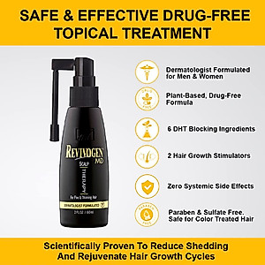 Revivogen MD Scalp Therapy Thinning Hair Solution and Bio-Cleansing Shampoo Set