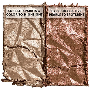NYX PROFESSIONAL MAKEUP Born To Glow Icy Highlighter Duo - Platinum Status