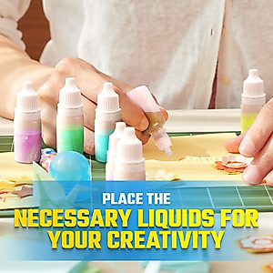 50Pcs Plastic Dropper Bottles for Liquids - 5ml Clear Plastic Bottles with Caps Empty Bottles for Oil Plastic Dropper Bottles - Dropper Bottles for Liquid Plastic Dropper Bottle Eye Dropper Bottle