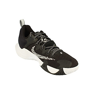 Nike Giannis Immortality Mens Basketball Trainers CZ4099 Sneakers Shoes (UK 6 US 7 EU 40, Black White Wolf Grey 010)