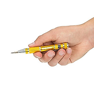 Maxcraft 60609 7-In-1 Precision Pocket Screwdriver (colors may vary)