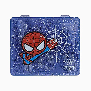 Yoobi x Marvel Spider-Man Mini Office Supply Kit & Scissors Set – Spider-Man Set w/ Stapler, Staples, Hole Punch, Tape Dispenser, Blunt Tip Scissors for Kids w/ 2 1/4” Blade