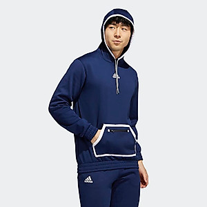 adidas Team Issue Pullover Hoodie Men's, Blue, Size XL