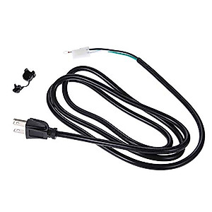 Smoker Grill Power Cord Kit by Dreld，Barbecue Power Cord Replacement for Traeger and Pit Boss Pellet Smoker Grills - 6 Feet