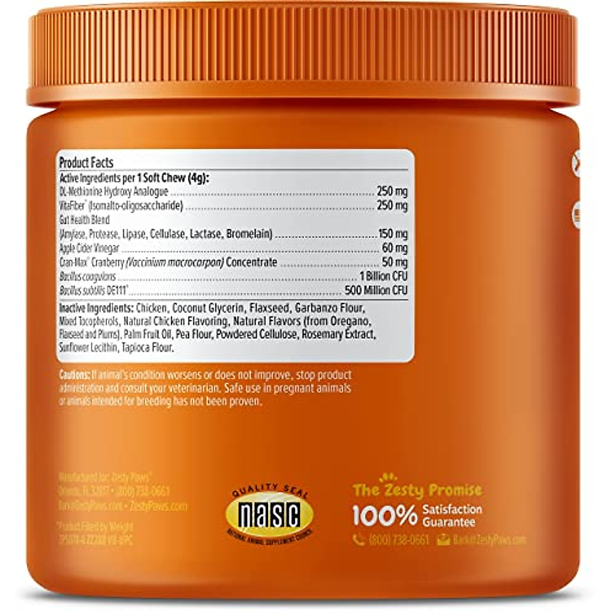 Zesty Paws Stay Green Bites for Dogs - Grass Burn Soft Chews for Lawn Spots Caused by Dog Urine - Cran-Max Cranberry for Urinary Tract & Bladder - with Apple Cider Vinegar + Digestive Enzymes - 90ct