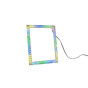 Formulamod ATX Motherboard RGB Backplate Light-Emitting Back-Plane 5V 3 Pin ARGB Desktop Decor Lamp Strip Back Light Pad