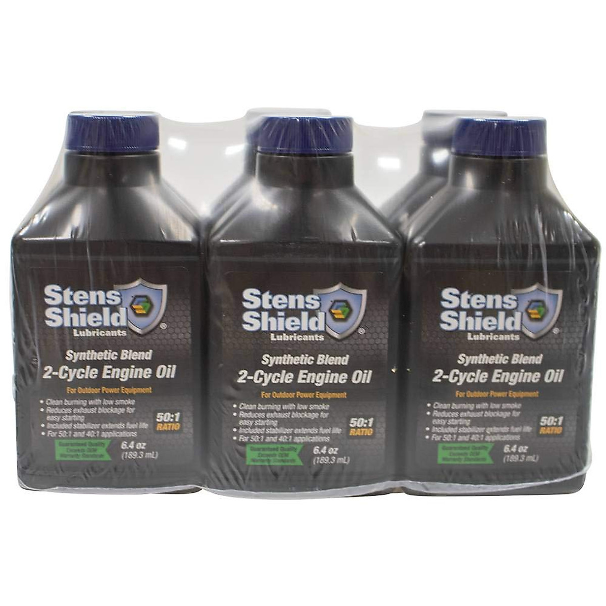 Stens 2-Cycle Engine Oil 770-646, Twenty-Four 6.4 oz. Bottles per case