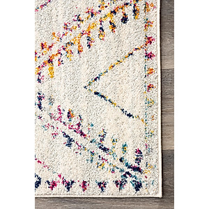nuLOOM Geometric Cherelle Area Rug, 7x9, Multi