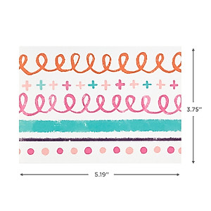 Hallmark Blank Cards Assortment, Modern Doodles (48 Cards with Envelopes) for Graduation, Just Because, All Occasion