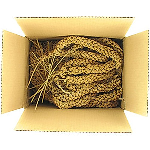 SLEEK & SASSY NUTRITIONAL DIET Golden Farms Premium Millet Spray for Birds (2 Lbs.)