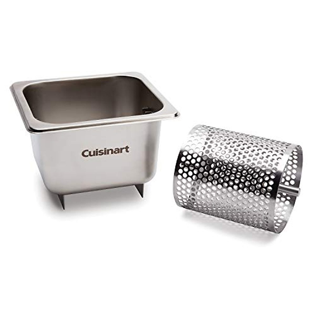 Cuisinart CBW-201 Butter Wheel Stainless Steel & Smashed Burger Press, Cast Iron CISB-111