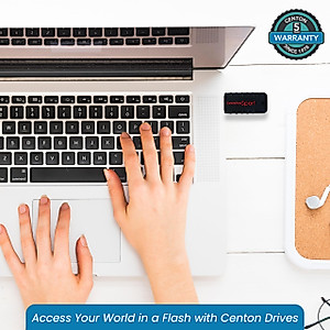 Centon DataStick Sport USB 2.0, 128GB x 1, Black